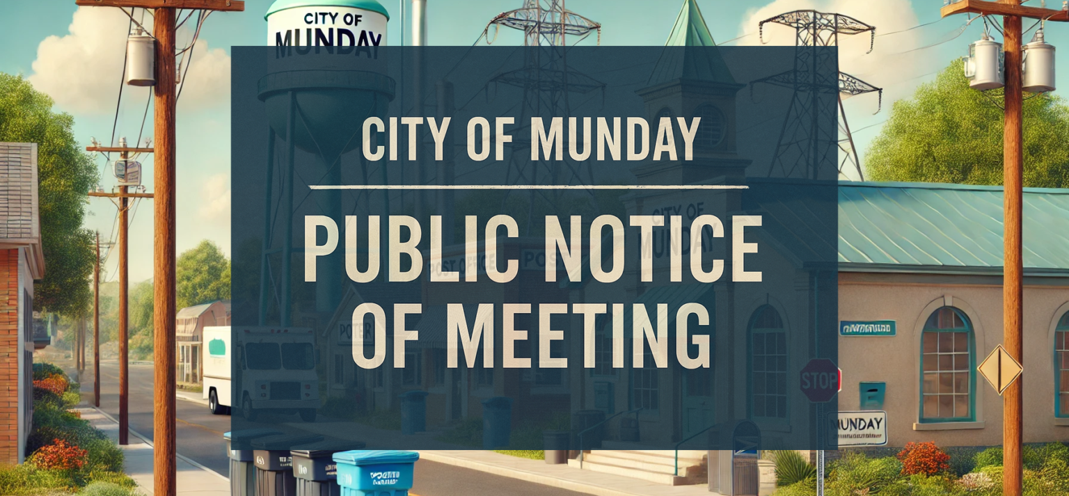 City of Munday – Small But Mighty
